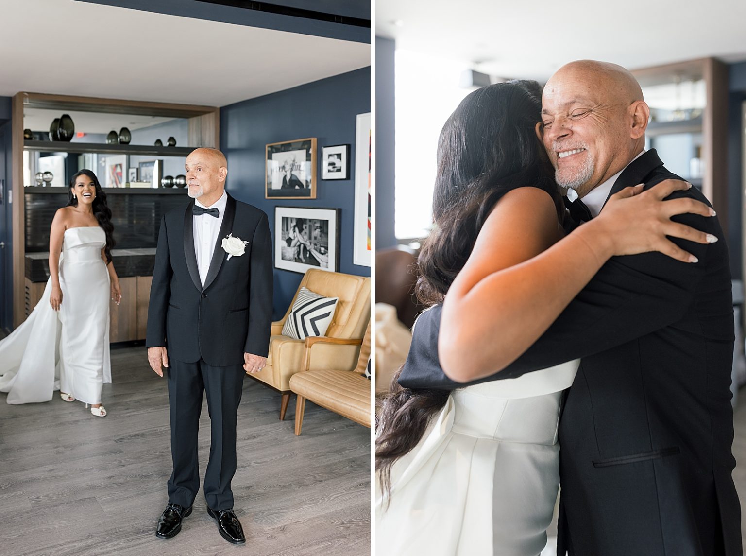 A Modern, Sophisticated Rooftop Wedding at The Skylark NYC - Poppy + Lynn