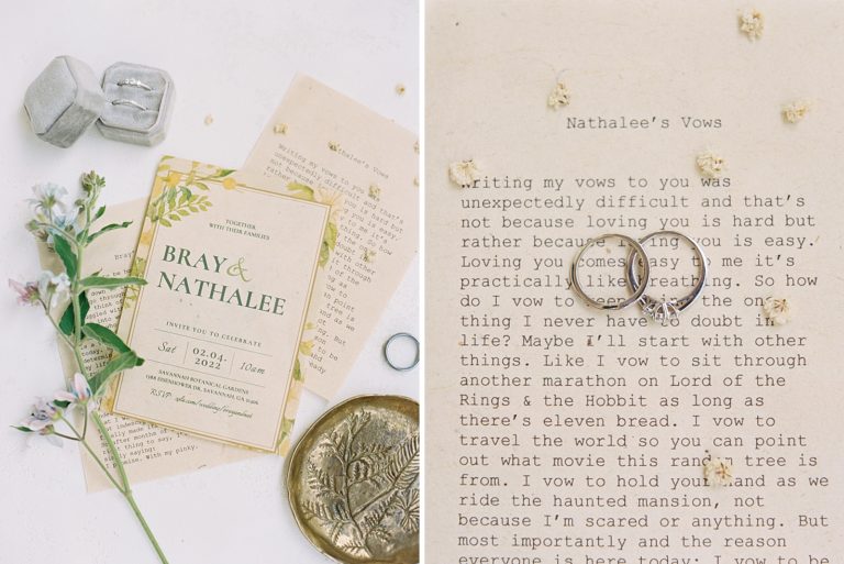 Savannah Botanical Gardens | Destination Wedding Planner Poppy + Lynn