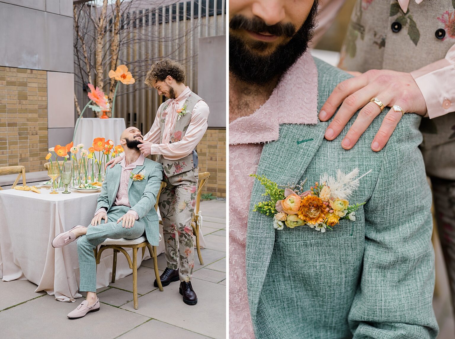 Spring Wedding Editorial at Carroll Hall