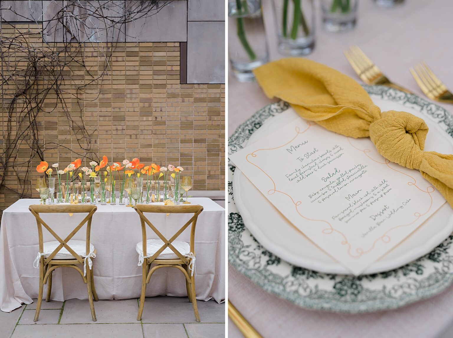 Spring Wedding Editorial at Carroll Hall