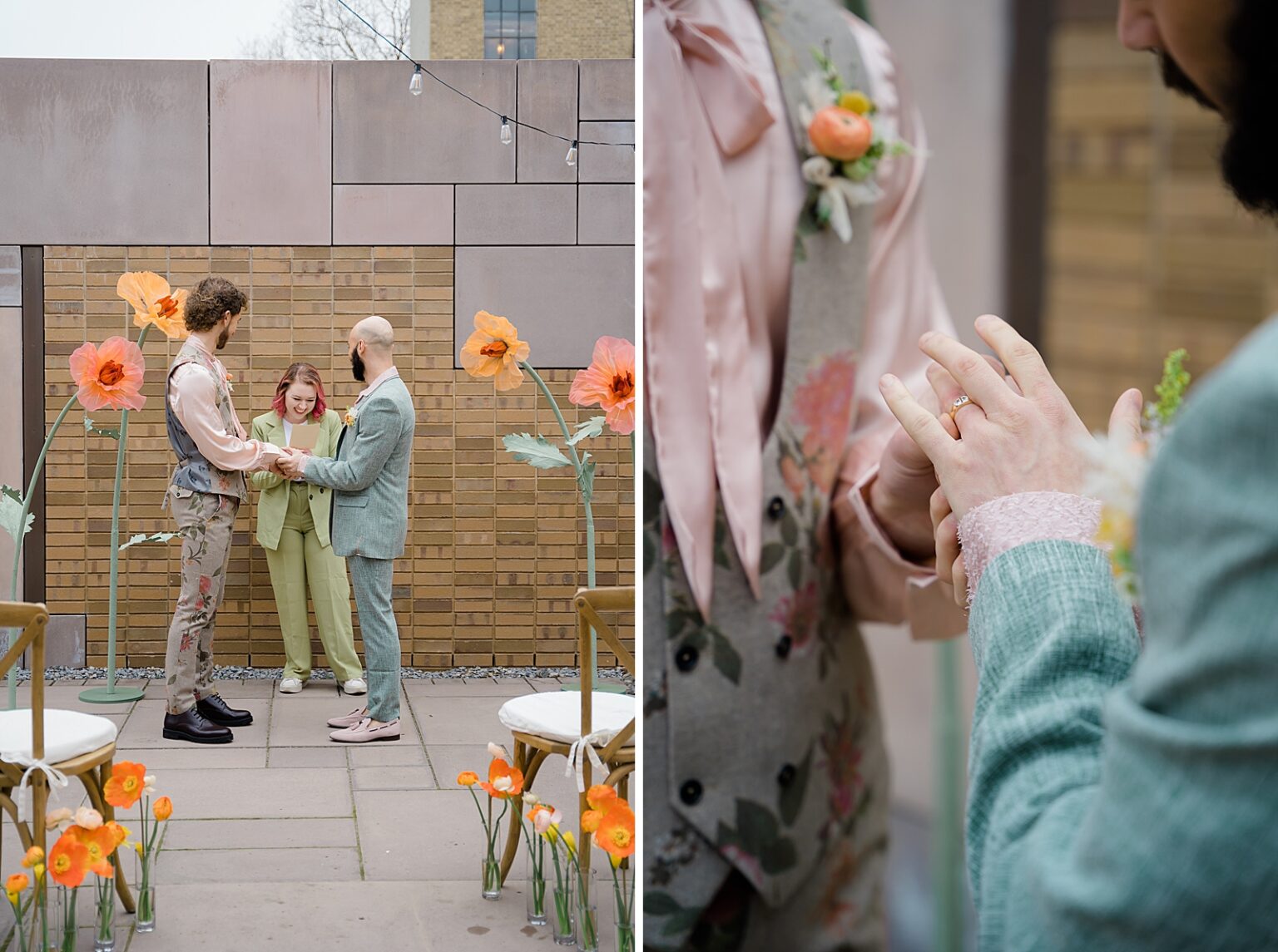 Spring Wedding Editorial at Carroll Hall